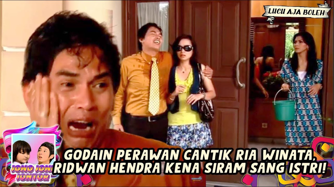GODAIN PERAWAN CANTIK RIA WINATA, RIDWAN HENDRA KENA SIRAM SANG ISTRI ...