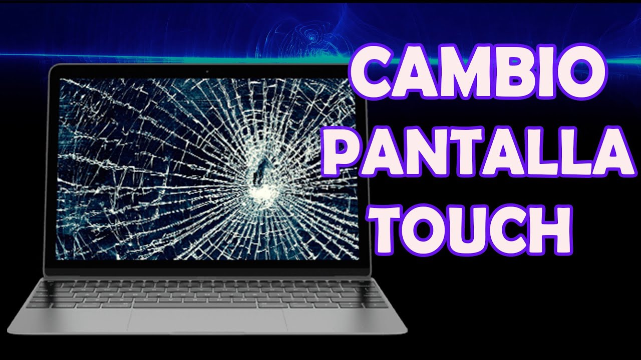 Reparando una pantalla ROTA de un portatil: ¡ devuélvele la VIDA a tu ...