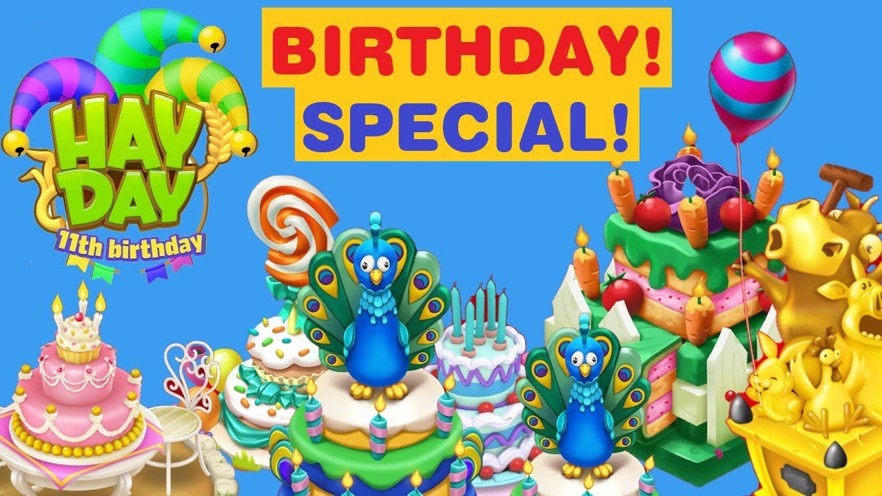 Hay Day Birthday Party! 🥳 - YouTube