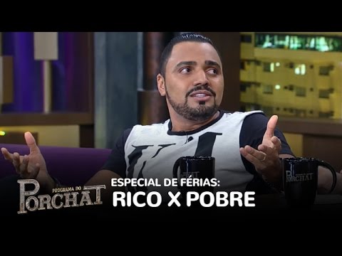 Tirullipa compara rico com pobre em várias situações | Especial de Férias