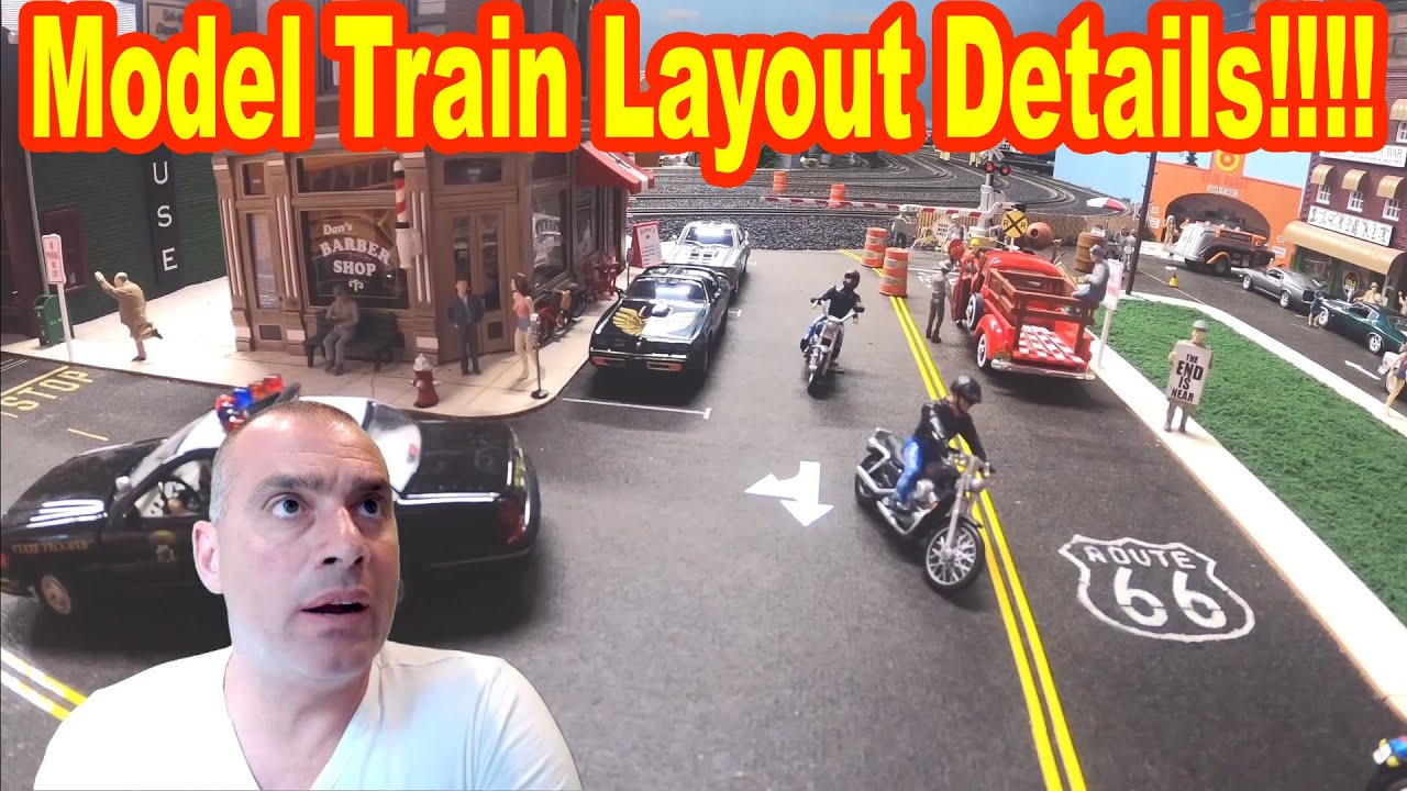 Model Train Layout Details - Fine Scale Model Railroad - Lionel Trains ...