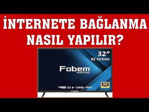 Fobem TV İnternete Bağlanma Nasıl Yapılır?