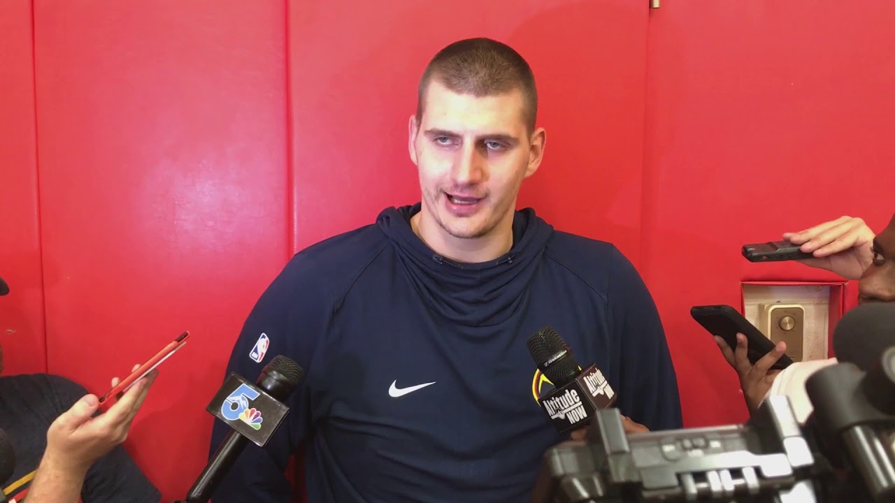 Nikola Jokic - Training Camp Interview [October 2, 2019] - YouTube