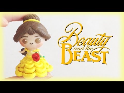 Disney Belle Chibi Clay Tutorial from Beauty and The Beast