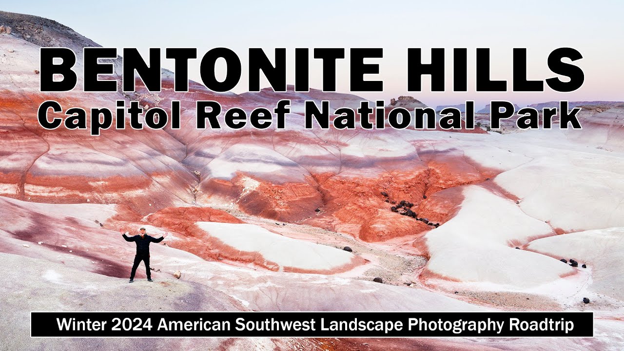 BENTONITE HILLS Landscape Photography - Capitol Reef National Park ...