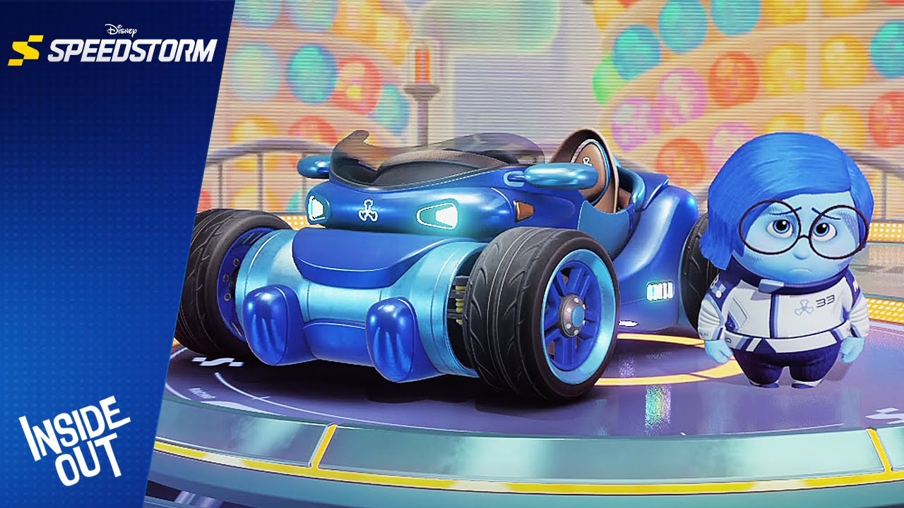 Disney Speedstorm - Sadness (Inside Out) - Imagination Race - YouTube