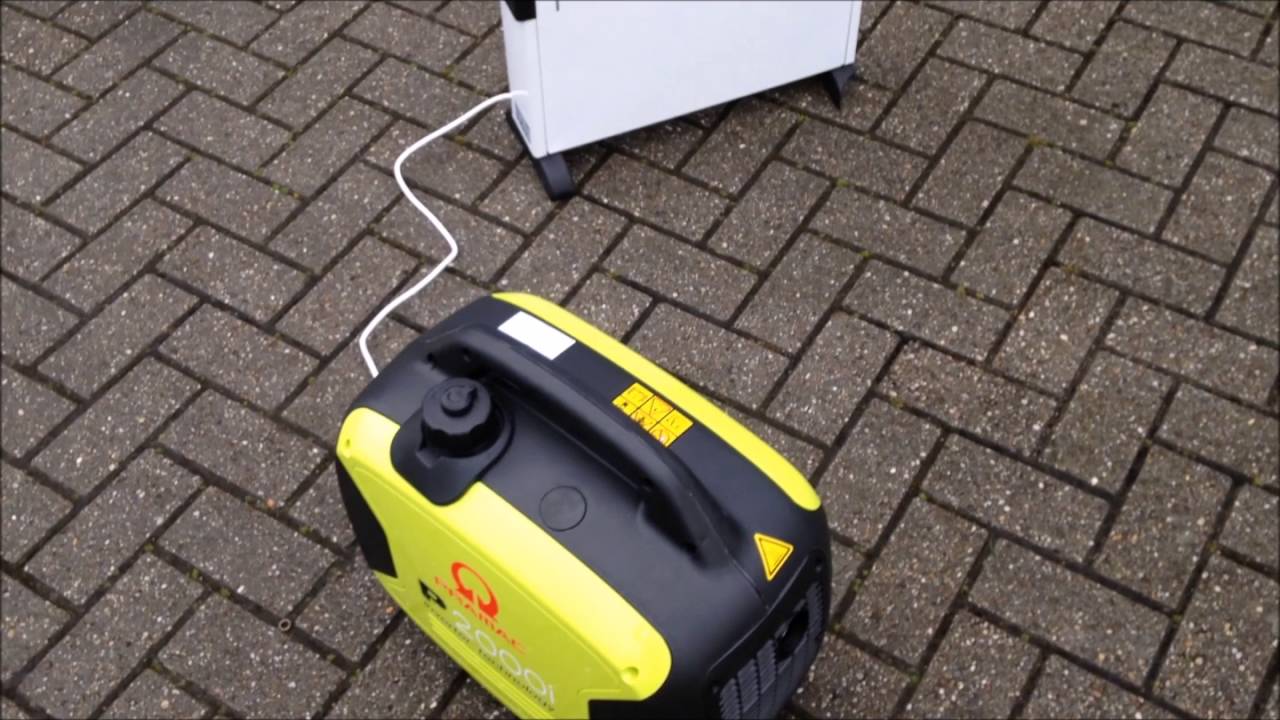 Pramac P2000i Yamaha inverter generator - YouTube