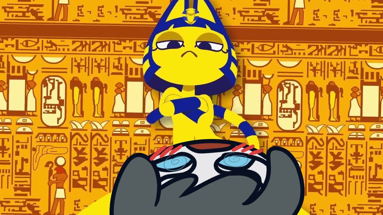 Ankha zone funny animation - YouTube