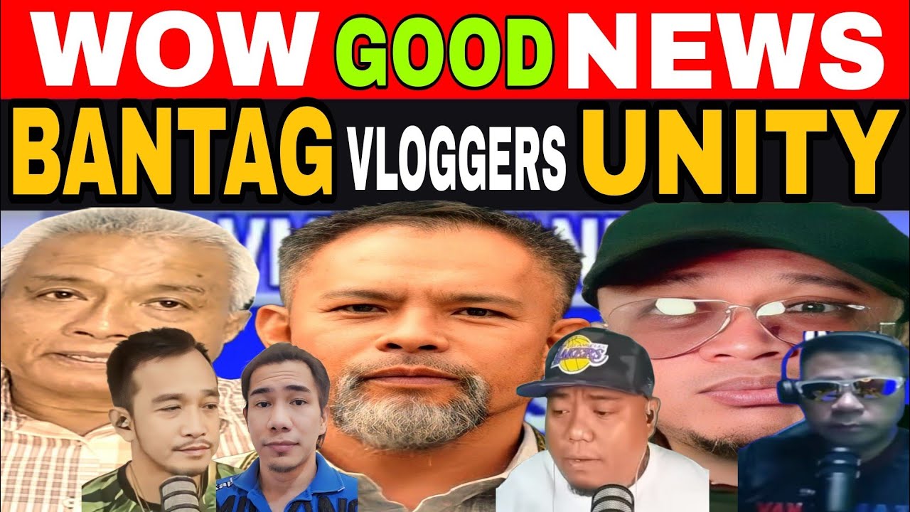 COLLAB WOW GOOD NEWS BANTAG VLOGGERS NAGKA-ISA na! #vmr #bantag #iskomoreno #vmrchannel #ilaban ...