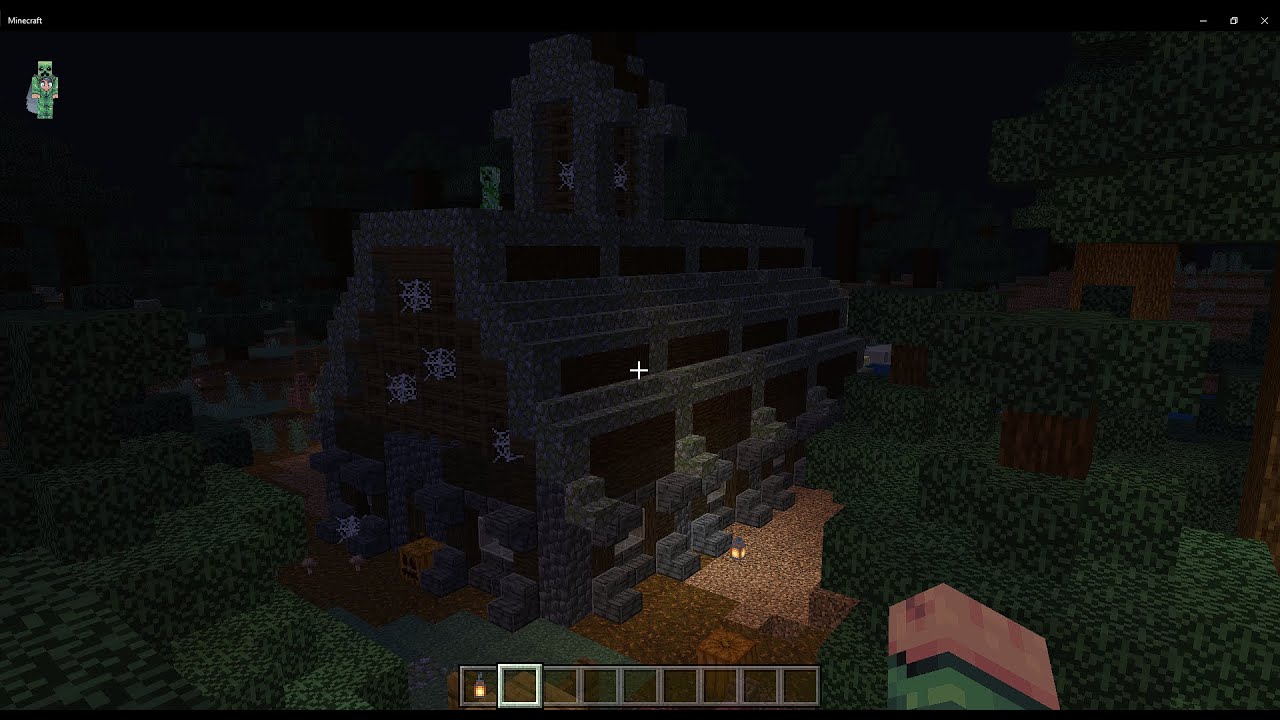 Minecraft Spooky Halloween build - YouTube