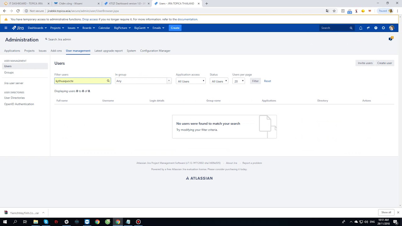Create Account and add role jira - YouTube