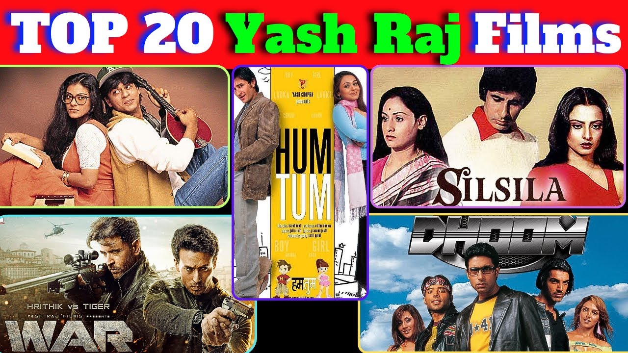 TOP 20 Movies of @yrf All-time - YouTube