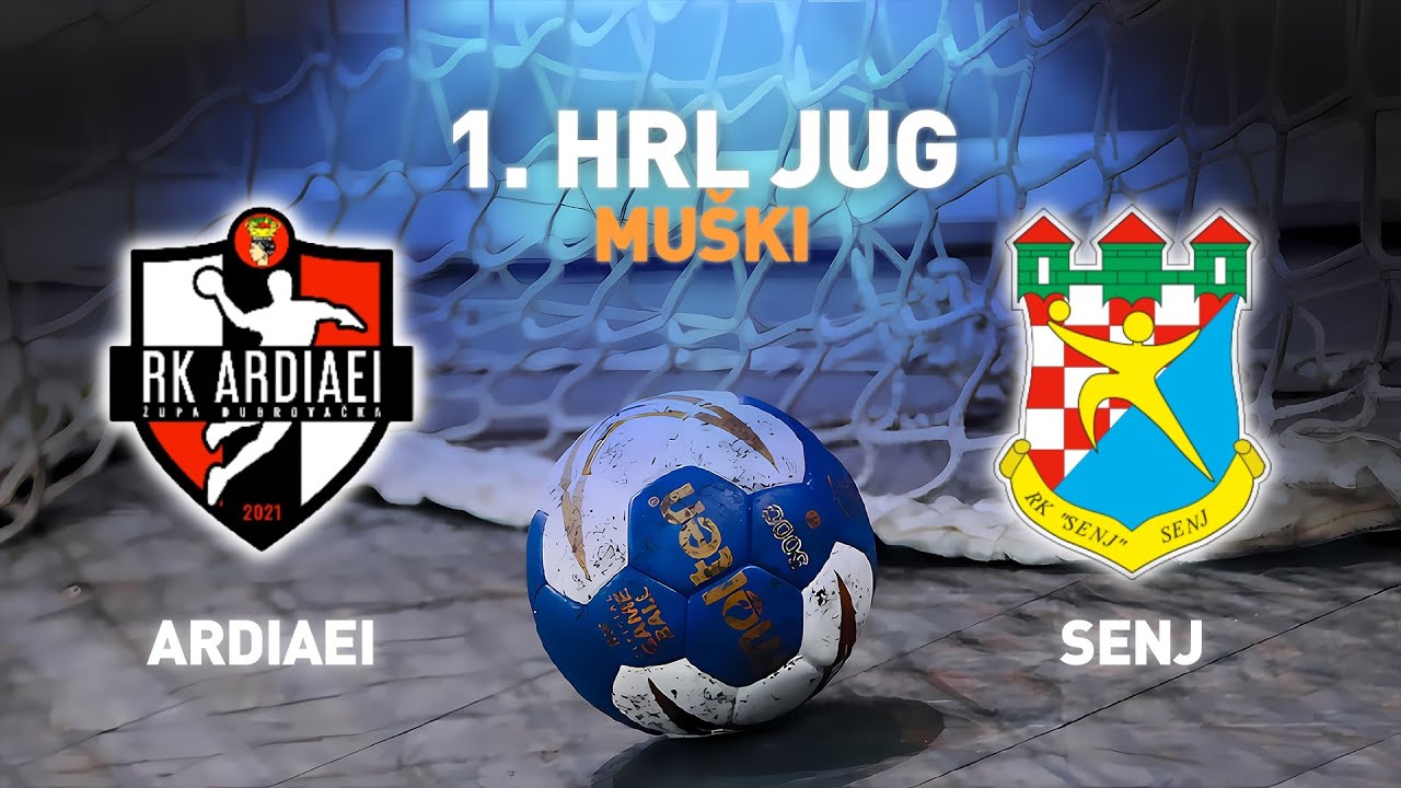Ardiaei vs Senj | 19. kolo | 1. HRL Jug - Muški - YouTube
