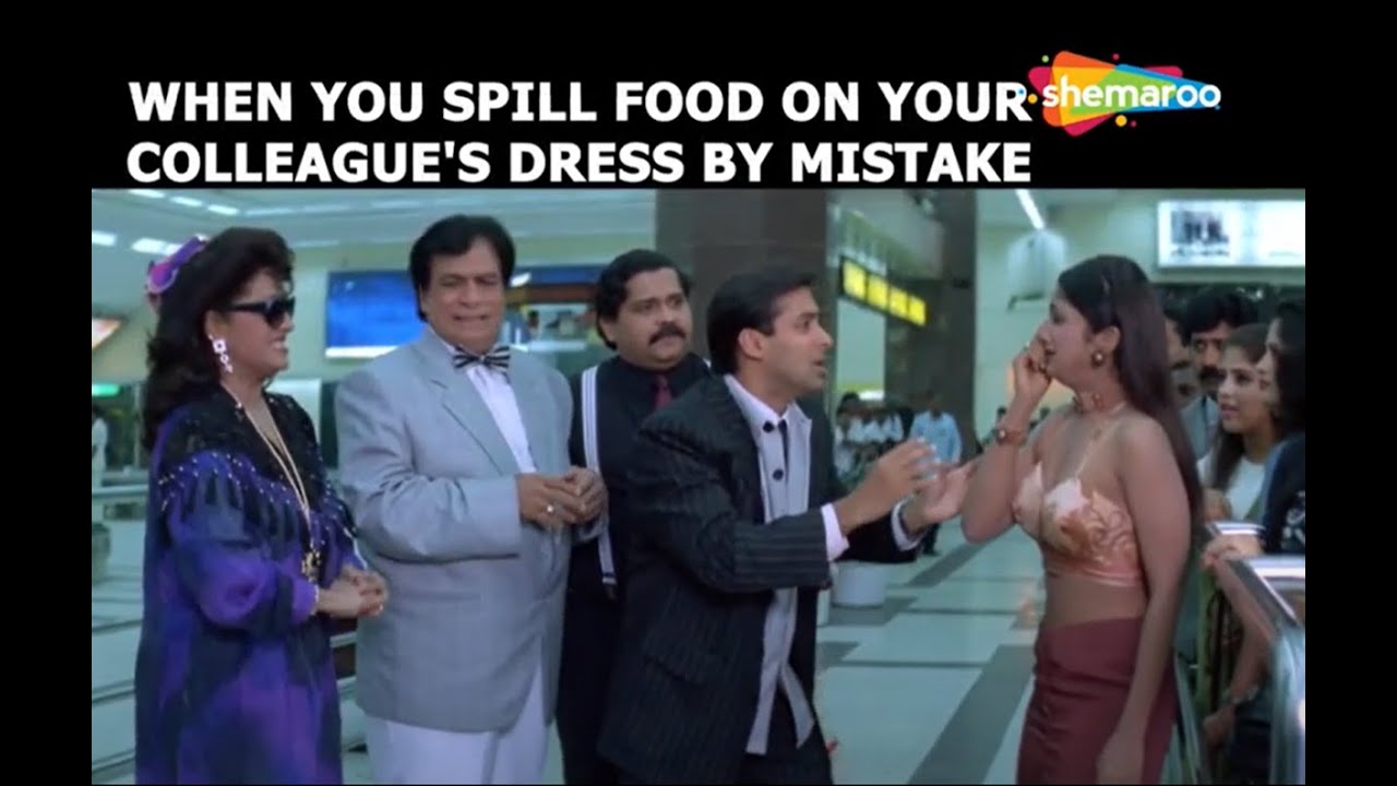 Messed up girls clothes meme Ft. Rambha and Salman Khan | Judwaa ...