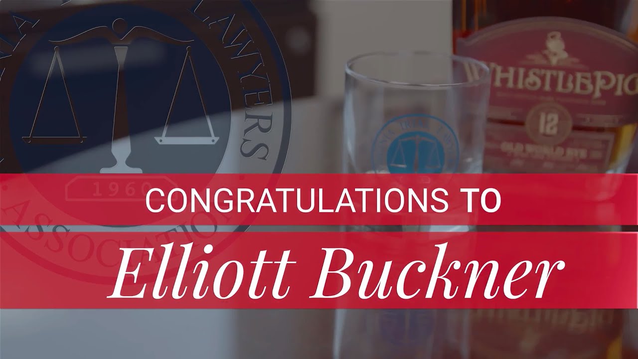 Elliott Buckner Receives VTLA Distinguished Service Award | Breit ...