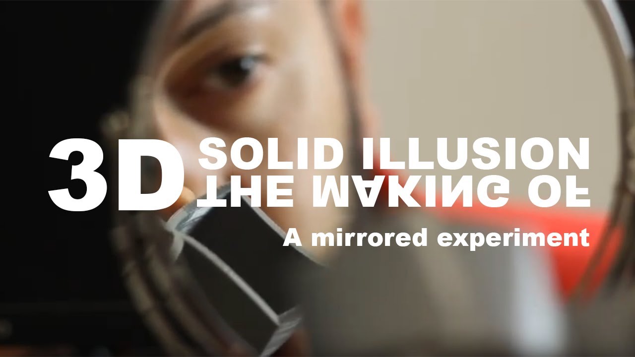 3D Solid illusion - The making-of - YouTube