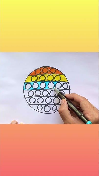 How to Draw a Pop It | Learn to Draw | Step by Step - YouTube