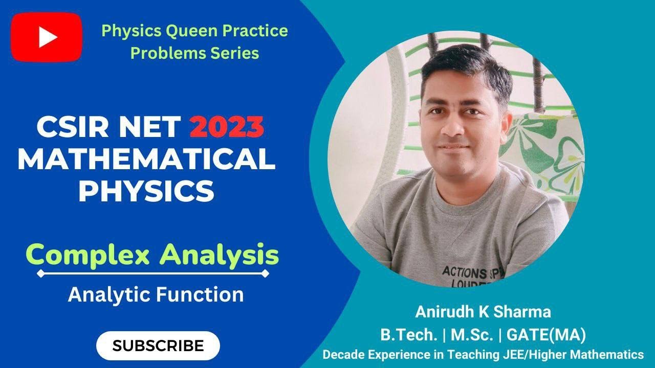 Detailed Course on Mathematical Physics | Complex Analysis | All About ...