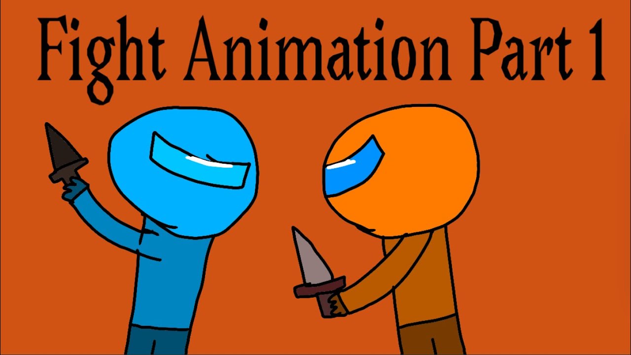 Fight animation part 1 #animation #fight - YouTube