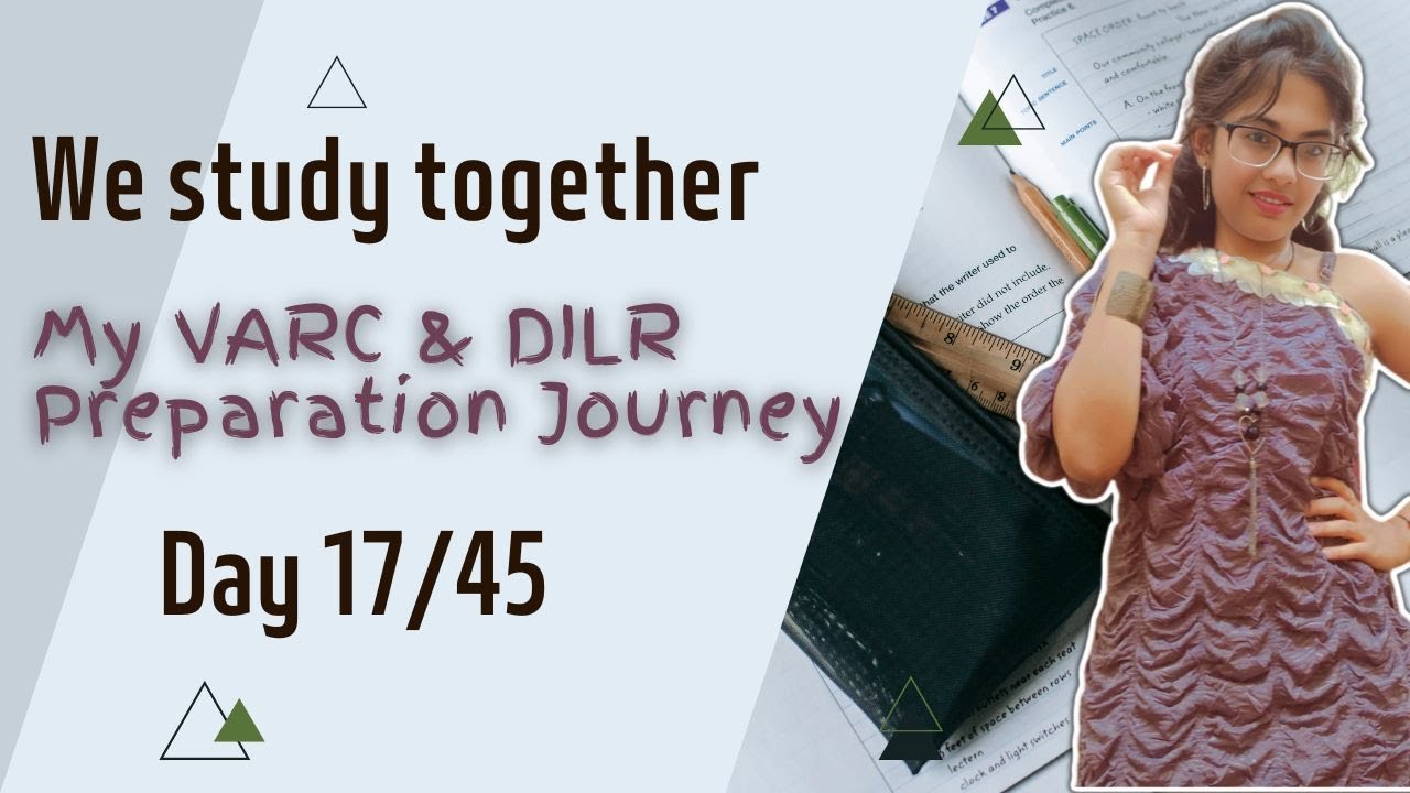 Study With Me: VARC & DILR for MBA Entrance Exams - YouTube