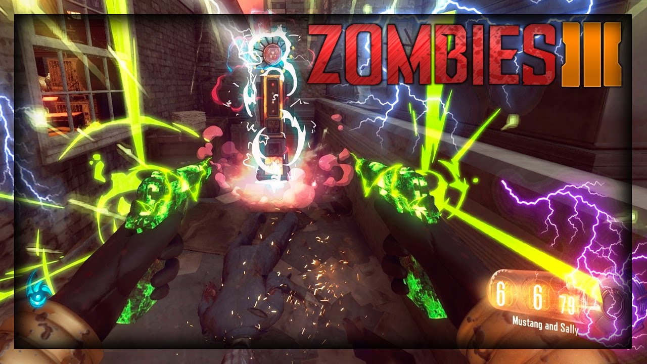 SHADOWS OF EVIL WITH BO1 WEAPONS & PHD FLOPPER!! - (Black Ops 3 ...