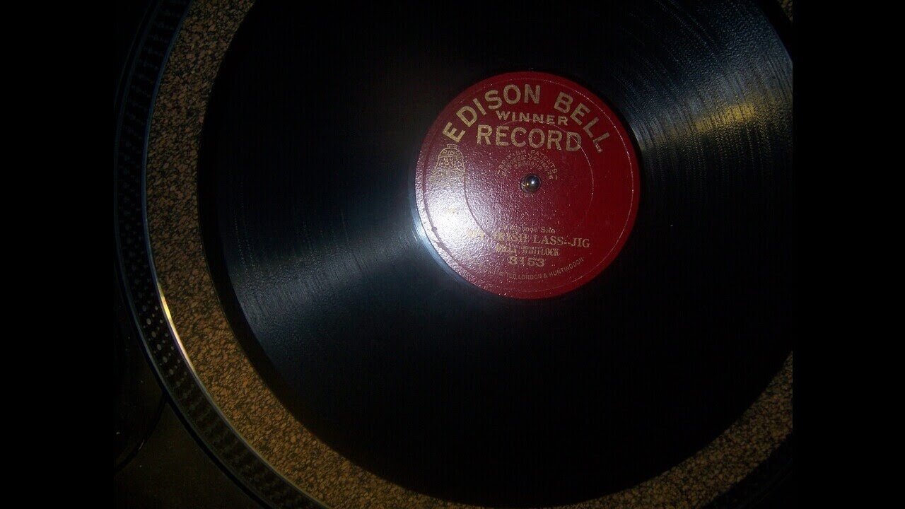 Billy Whitlock (xylophone) - My Irish lass-jig (Winner3153) (1917 ...