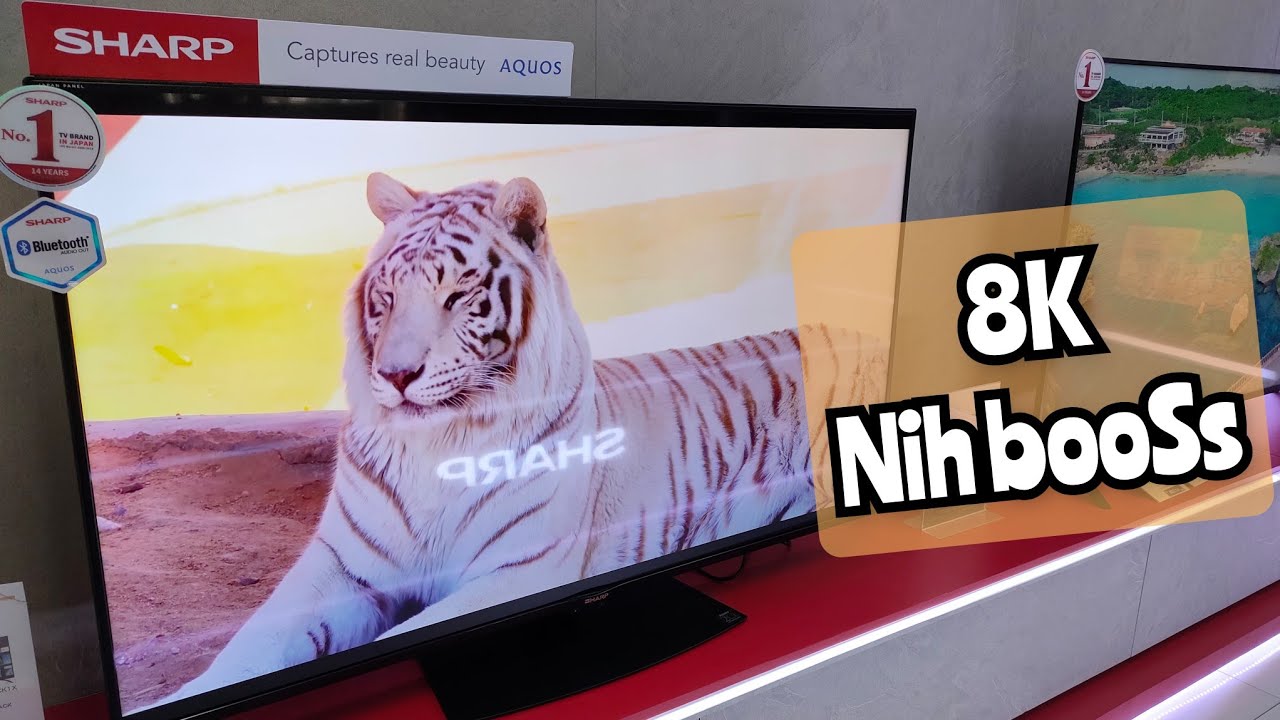UNBOXING SHARP LED TV SMART 8K - YouTube