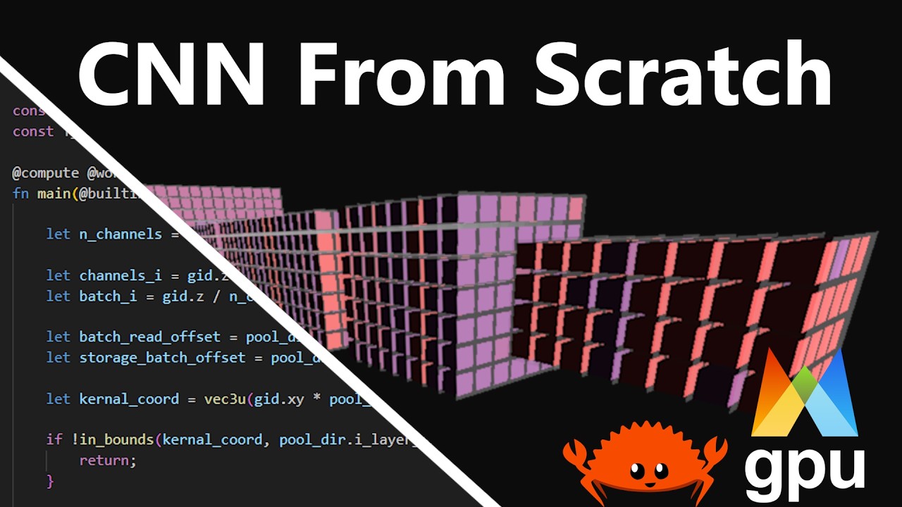 Making a Convolutional Neural Network from scratch using the GPU - YouTube