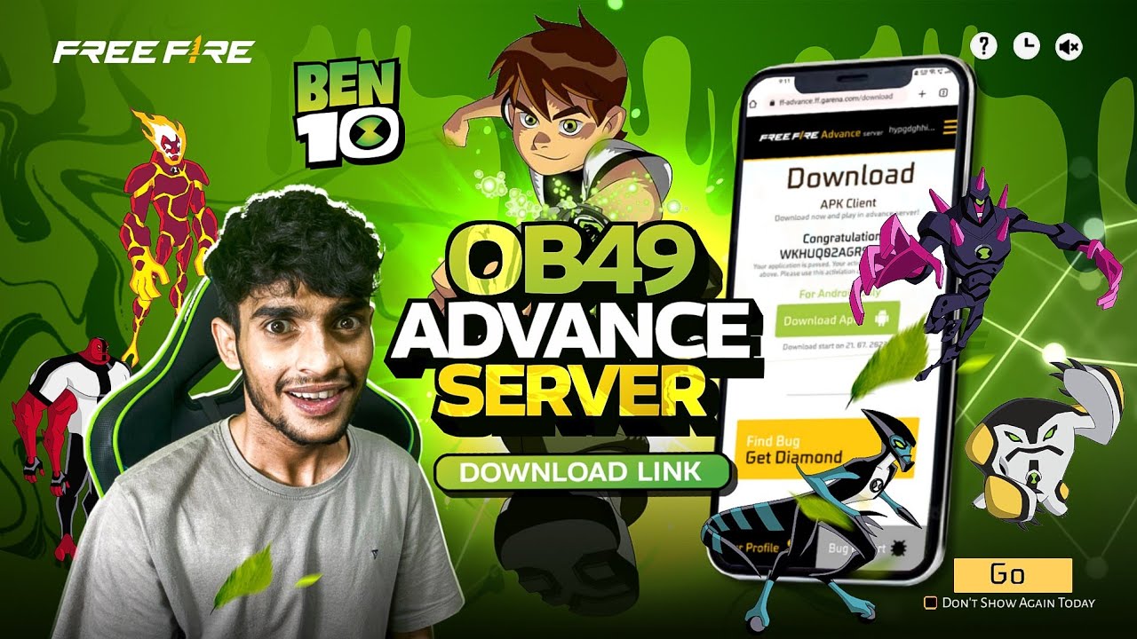 OB49 ADVANCE SERVER DOWNLOAD LINK 🇮🇳 Free Fire MAX - YouTube