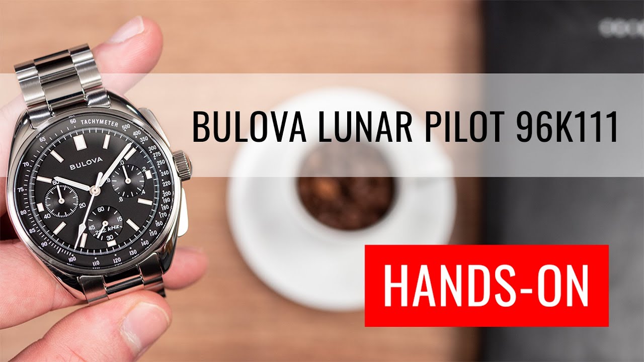 HANDS-ON: Bulova Lunar Pilot Quartz Chronograph 96K111 - YouTube