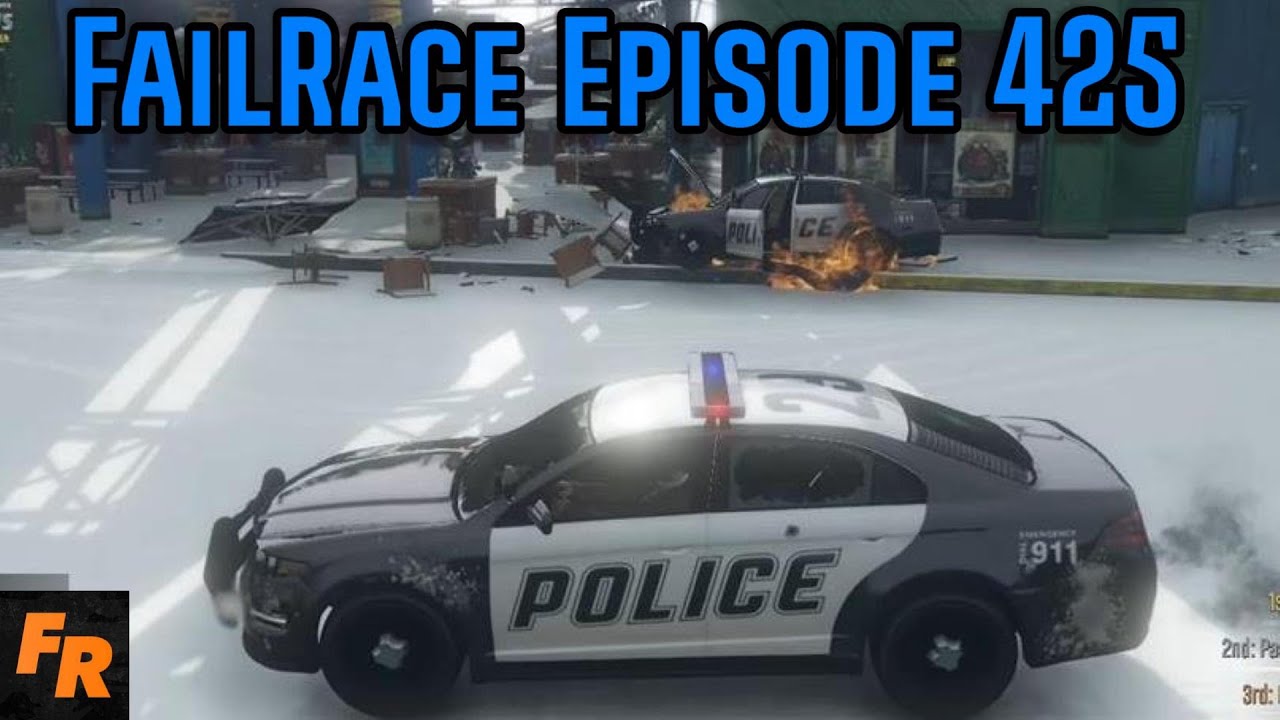 FailRace Episode 425 - The Most Useless Police Car - YouTube