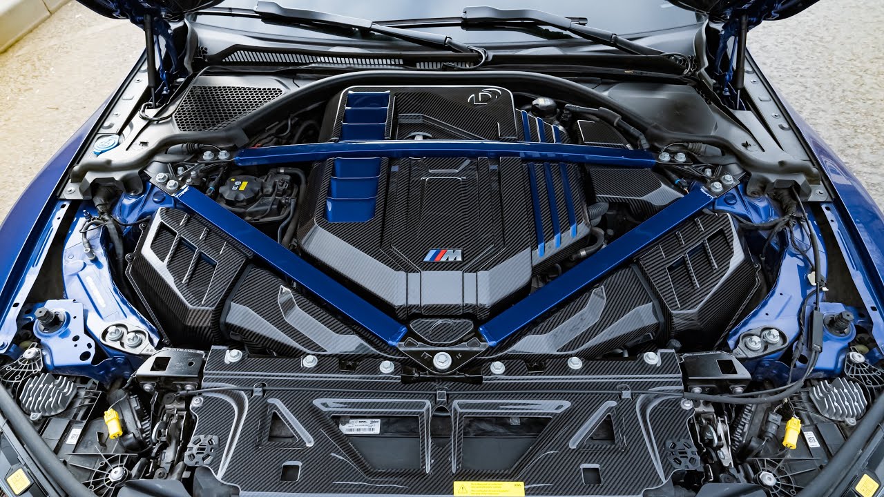 Dinan air intake BMW M3 G80 - YouTube