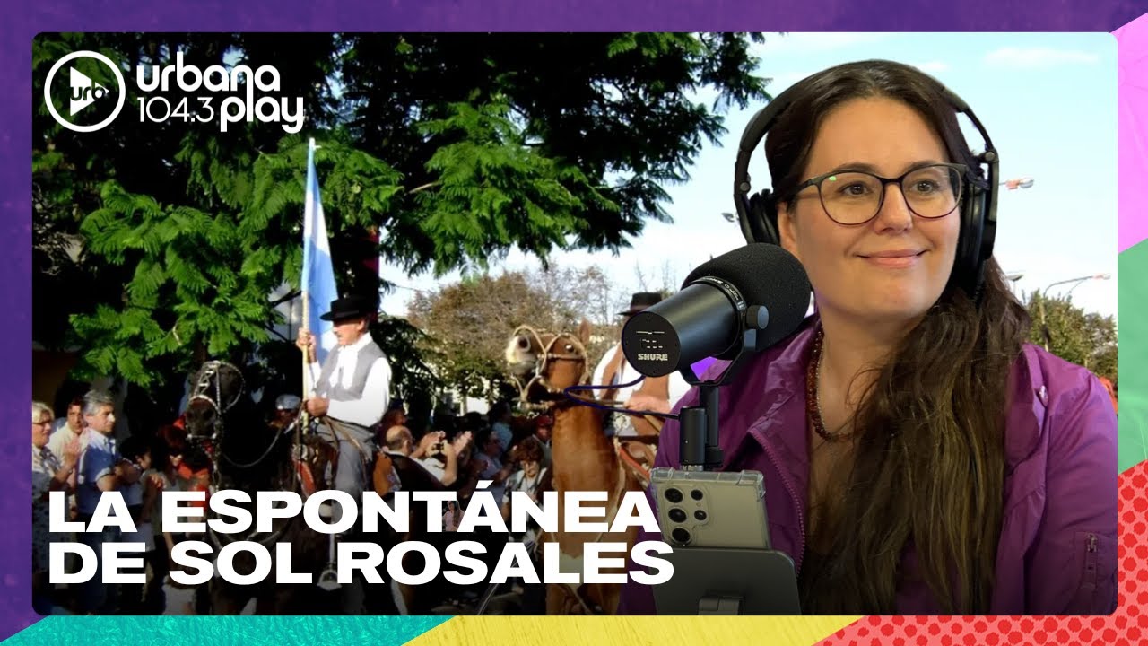 Aniversario de San Miguel del Monte en la espontánea de Sol Rosales # ...