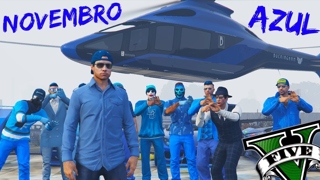 GTA V Online - Rolezinho Novembro Azul #JáTomoDEDADA? - YouTube