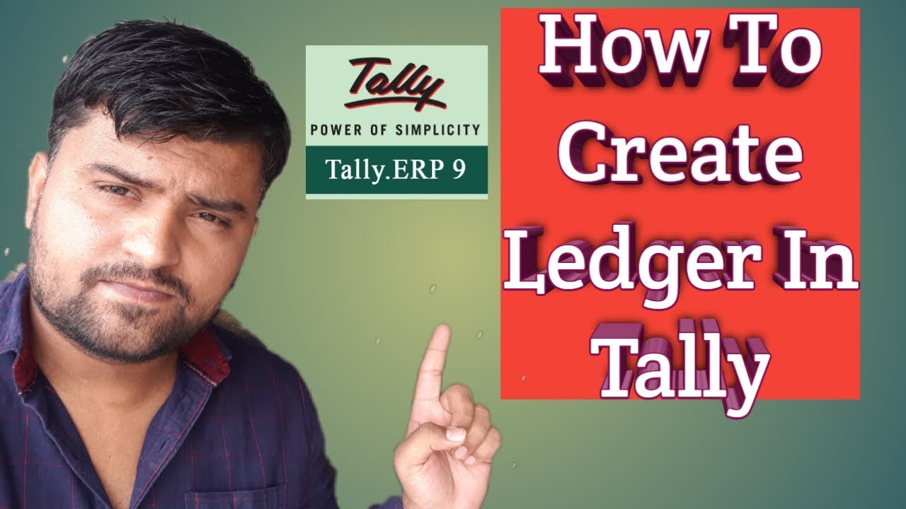 How To Create Ledger In Tally Erp 9 YouTube How To Create Ledger In Tally Erp 9 YouTube