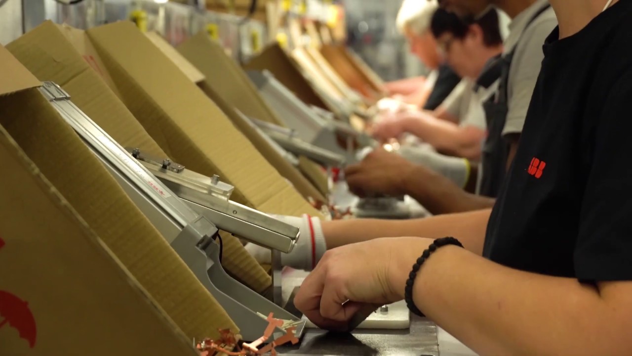 100 Million Miniature Circuit Breakers Produced in ABB Bulgaria - YouTube