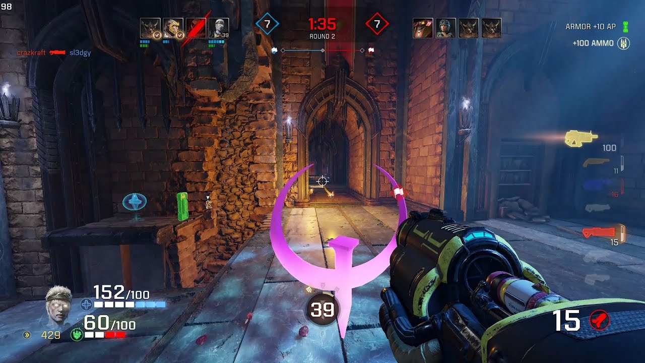 Galena's Last Stand (TigerBLUE Quake Champions CTF) - YouTube