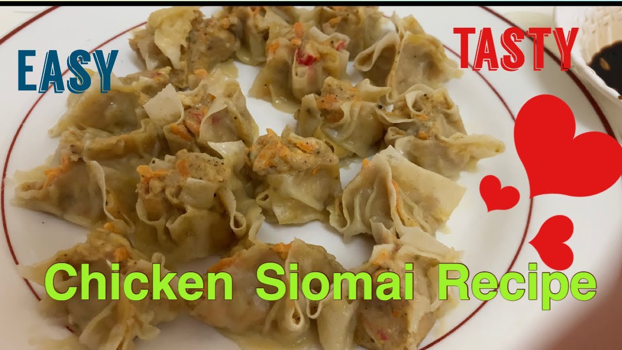 Chicken Siomai - YouTube