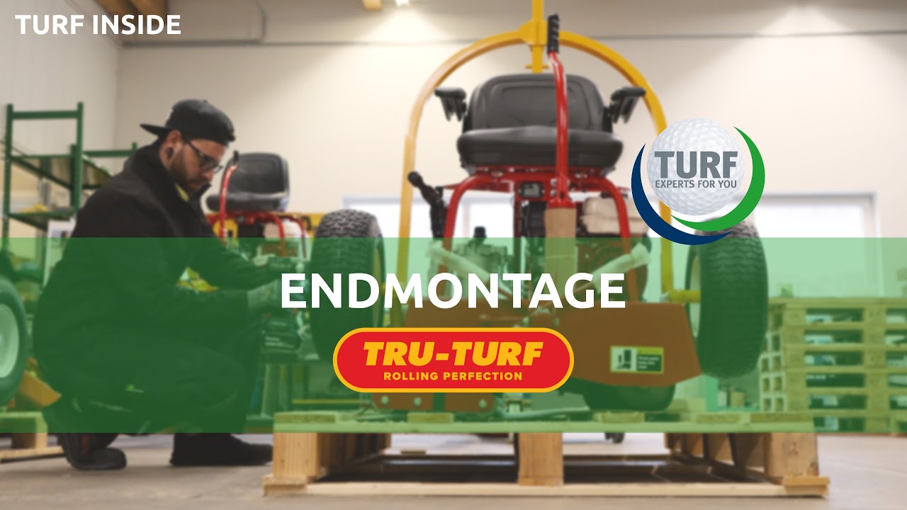 TURF INSIDE 👁️ TRU TURF GREENSROLLER - ENDMONTAGE - YouTube