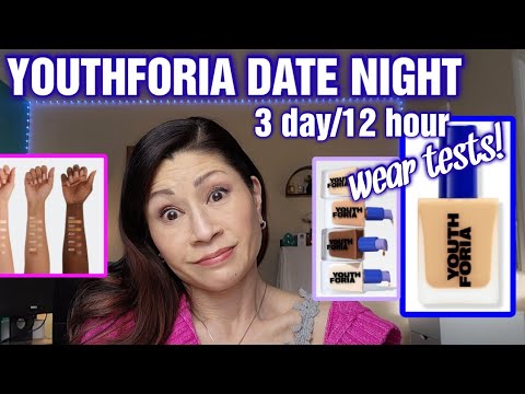 Youthforia Date Night Foundation Review - YouTube