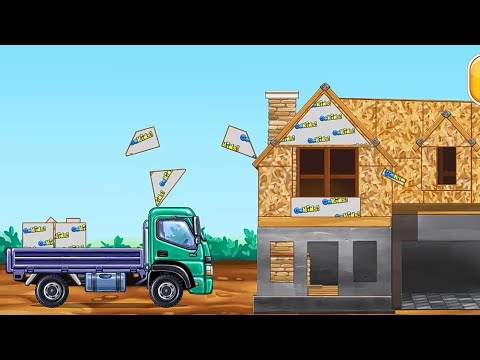 Build A House Game For Kids - Kids Fun Game - Android GamePlay - YouTube