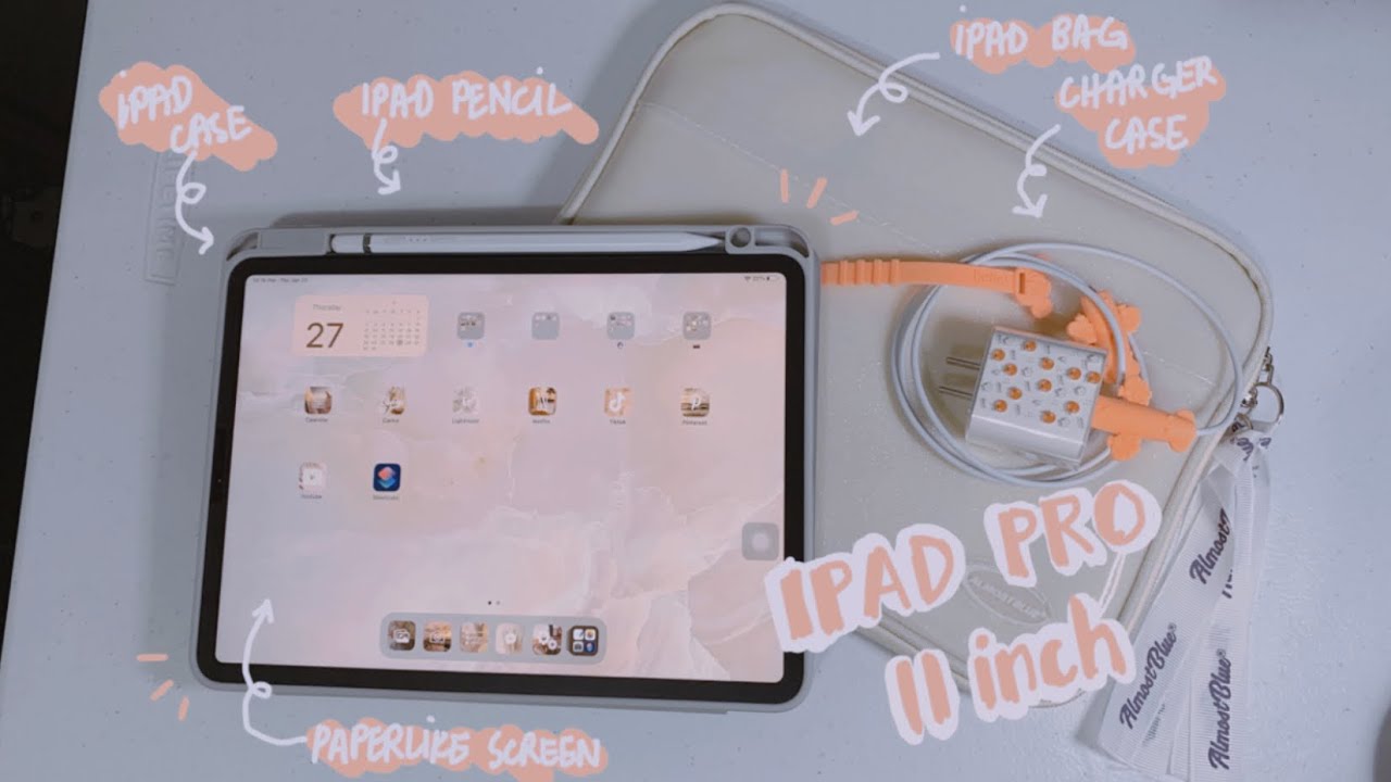 Ipad Pro M1 11 inch 128GB accessories Philippines - YouTube