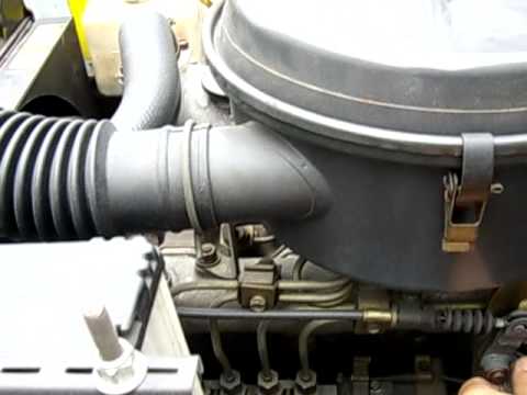 Mitsubishi Jeep J54 Diesel Running Paladin Trucks - YouTube