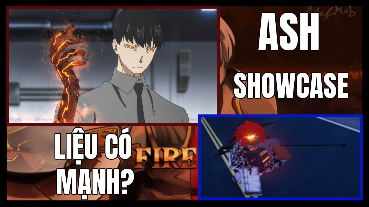 ASH ABILITY SHOWCASE | FIRE FORCE ONLINE - YouTube