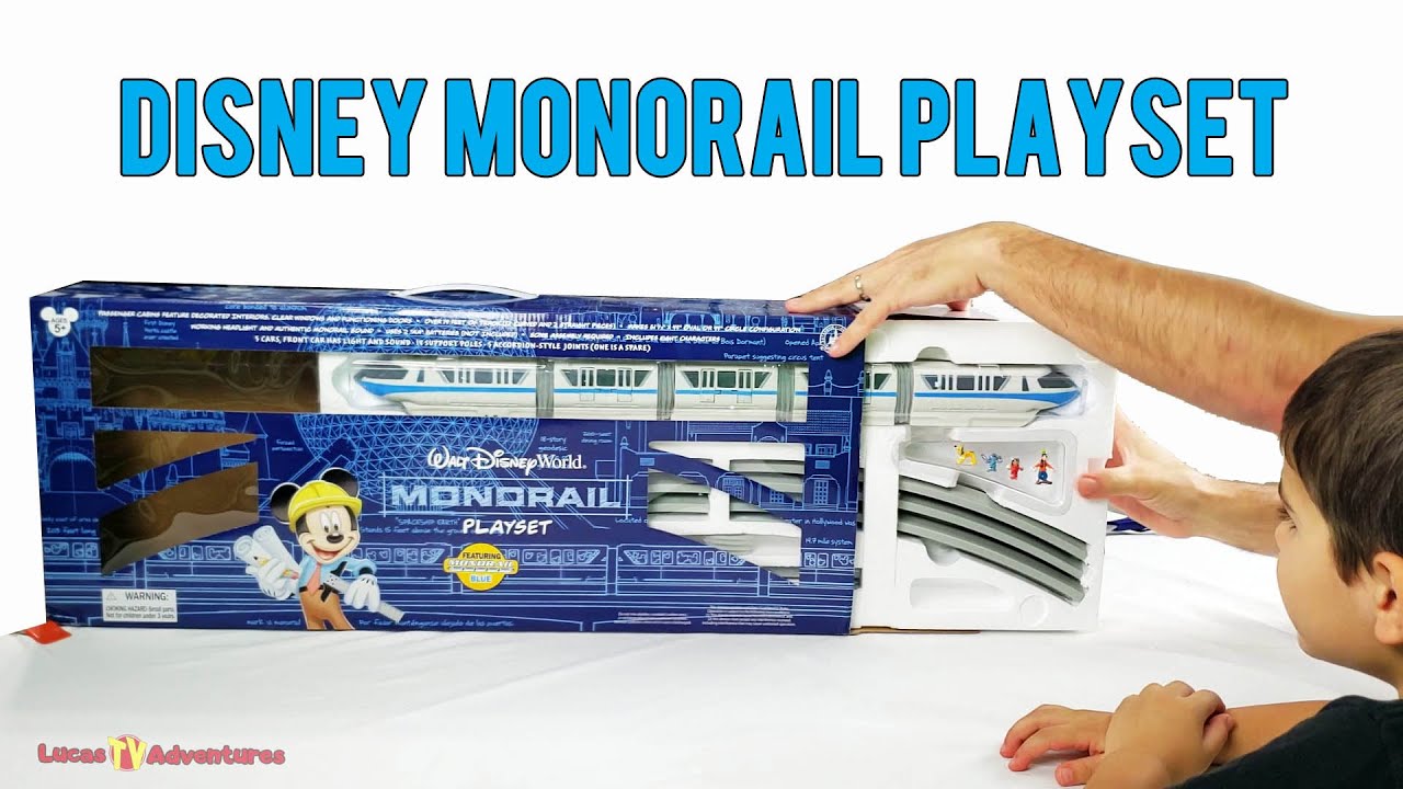 Walt Disney World Monorail Playset Unboxing: Sights and Sounds - YouTube