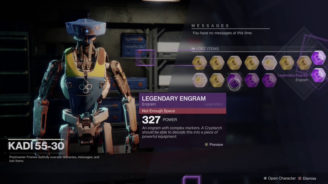 Destiny 2 new Cryptarch hidden master pre update release - YouTube