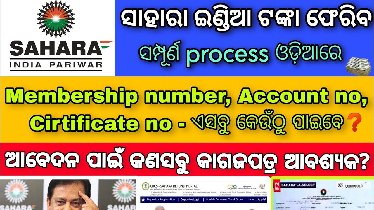Sahara Refund Portal Apply Online Full Process 2023 - Sahara India ...