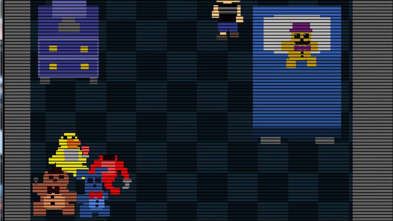 fnaf 4 mini game 1 - YouTube