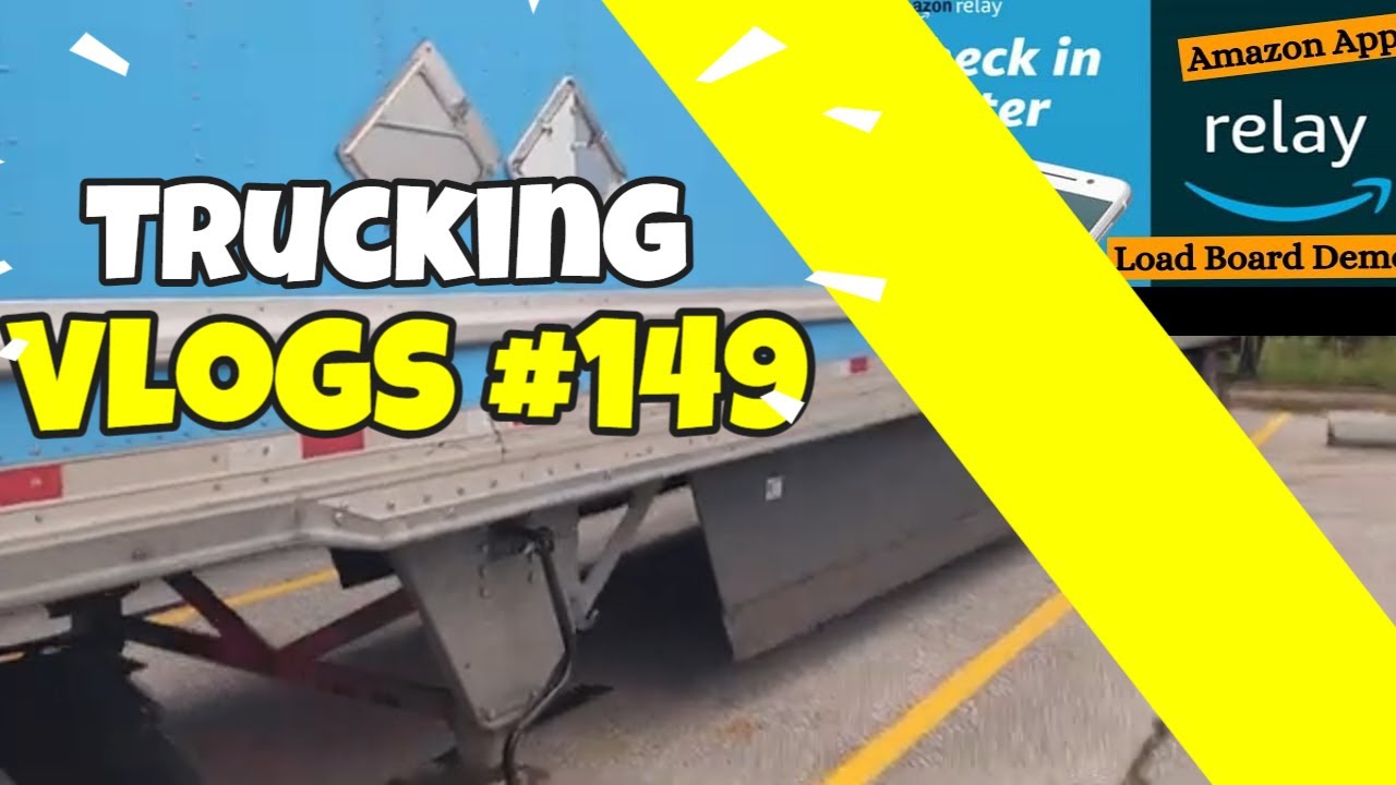 Trucking # 149 - Picking Up An Amazon Empty Trailer - YouTube