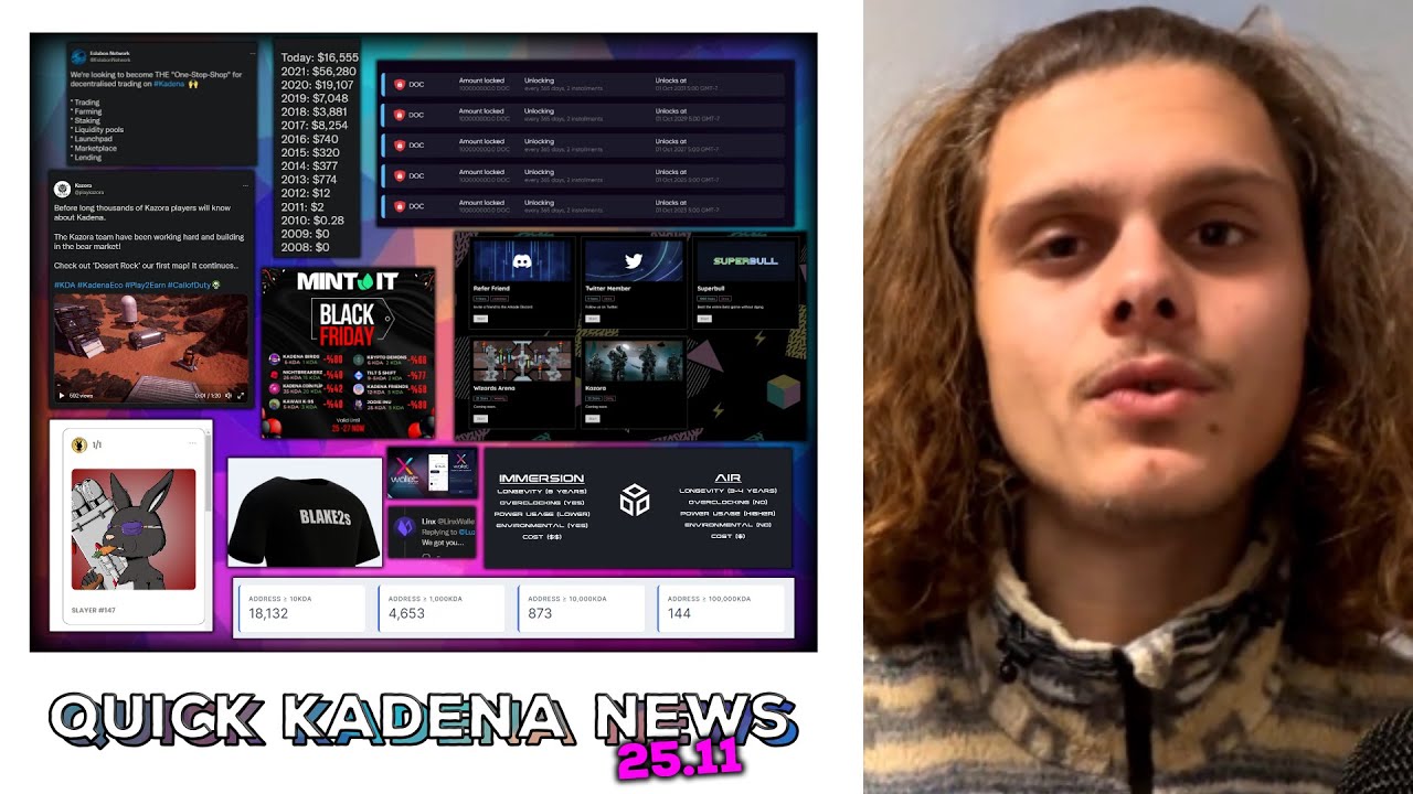 Quick Kadena News 25/11 | Wallet competition heating up, Mints, Games ...